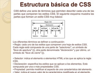 Introduccion historia css | PPTX