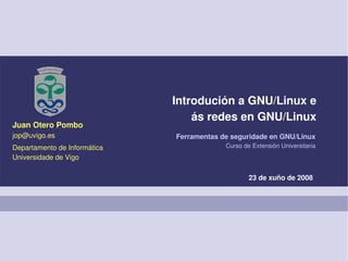 Introduccion a GNU/Linux. Uso de QEMU | PPT
