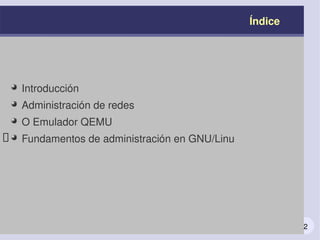 Introduccion a GNU/Linux. Uso de QEMU | PPT