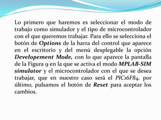 Introduccion mplab | PPTX