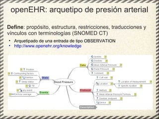 Introducción a openEHR en español | PPT