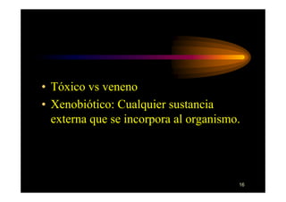 Introduccion toxicologia sesion 01 edivas | PPT