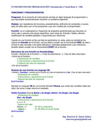 Introduccion a VB6 | PDF