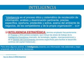 El Rol de la Vigilancia e Inteligencia Estratégica en Argentina | PDF