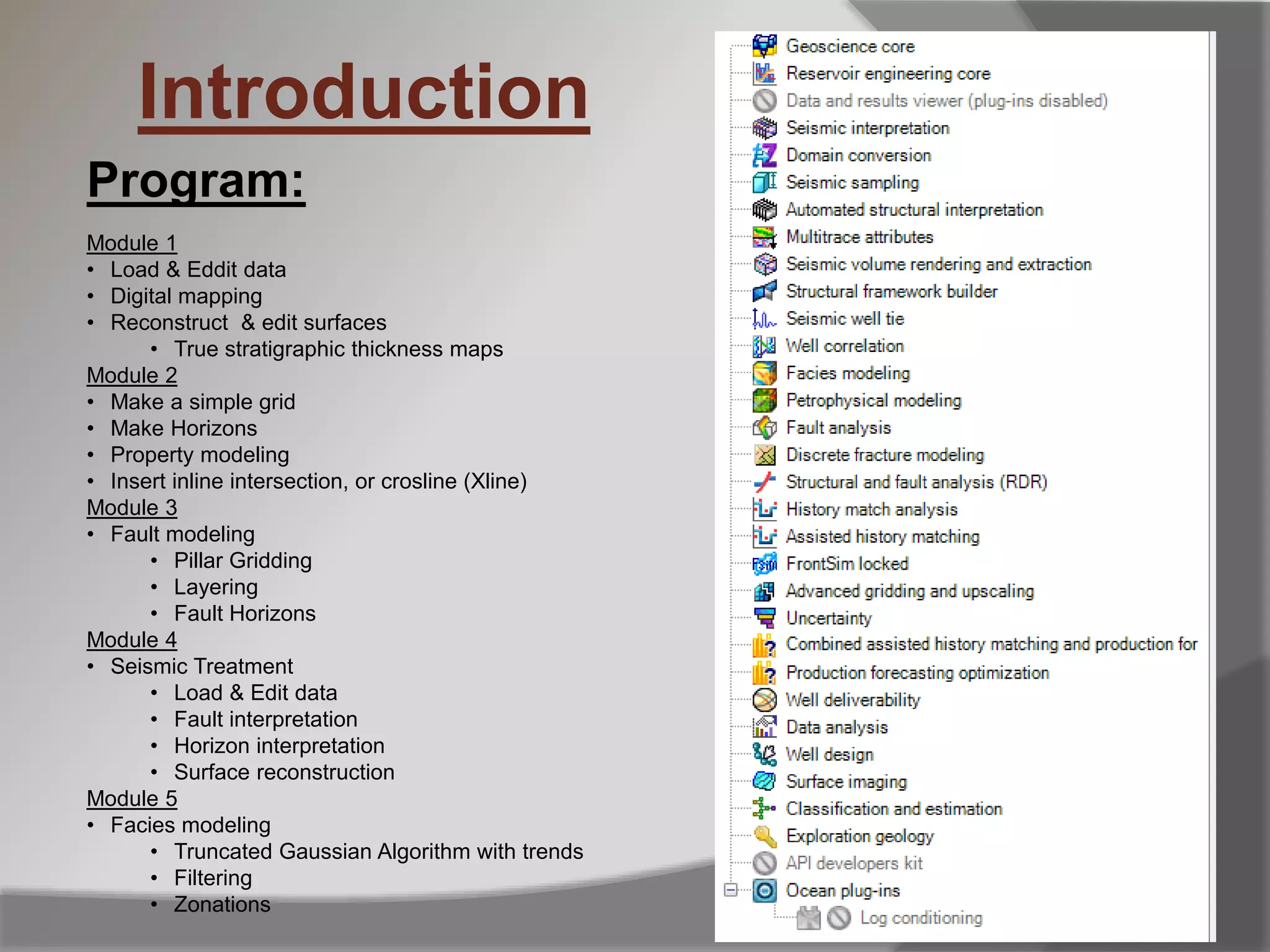 Petrel course Module_1: Import data and management, make simple ...