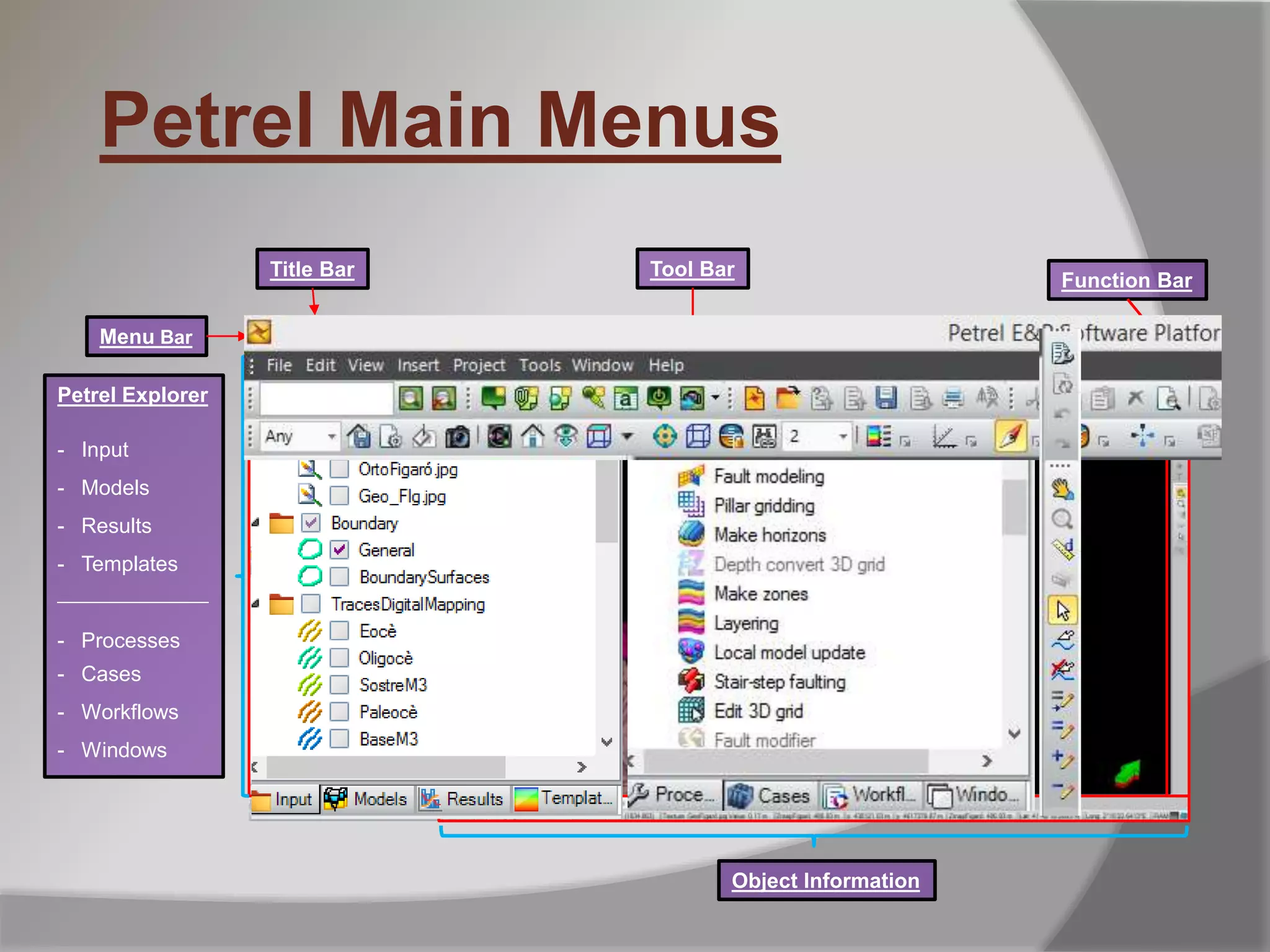 Petrel course Module_1: Import data and management, make simple ...