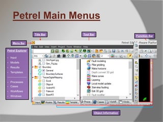 Petrel course Module_1: Import data and management, make simple ...