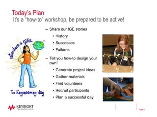 Introduce a Girl to Engineering Day: a How-to Guide | PPTX