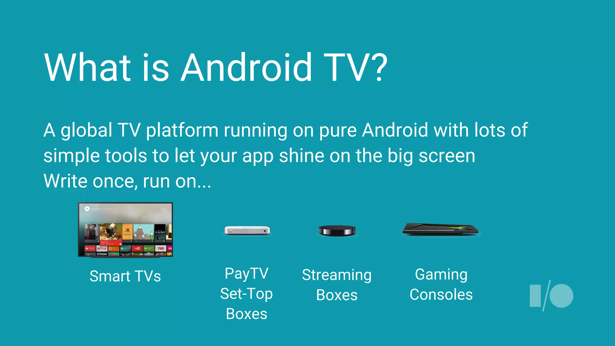 Introduce Android TV and new features from Google I/O 2016 | PPT