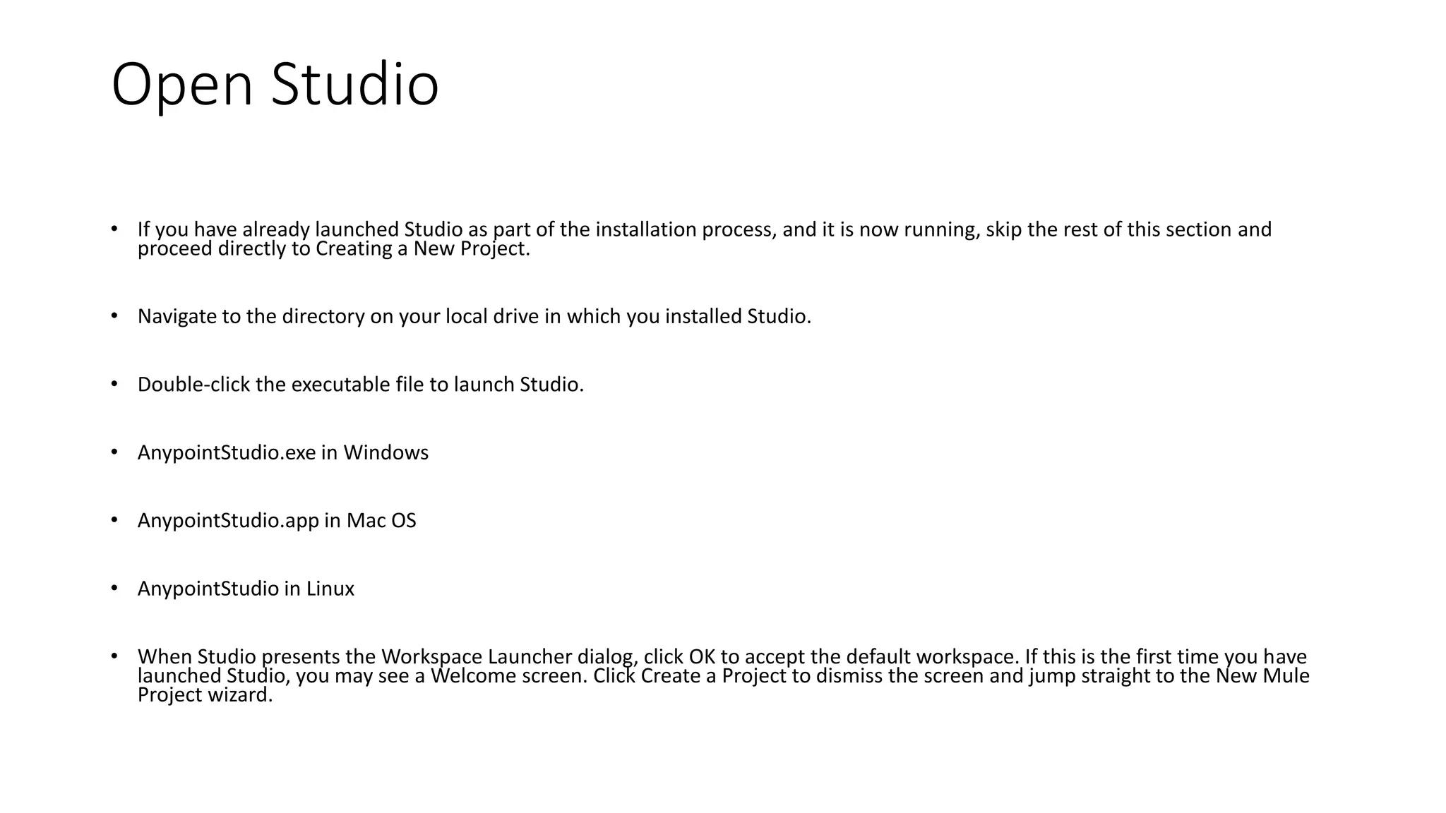 Introduce anypoint studio | PPT