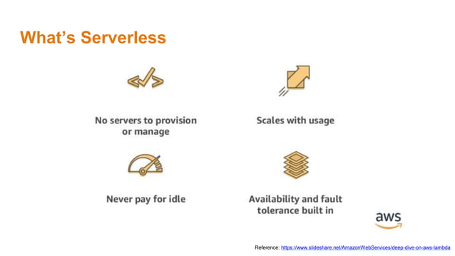 Introduce AWS Lambda for newbie and Non-IT | PPT