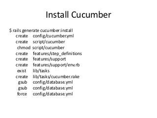 Introduce cucumber | PPTX