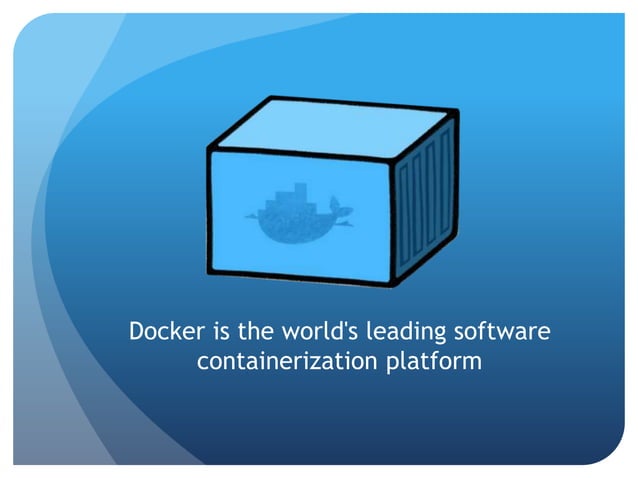 Introduce docker | PPT | Free Download