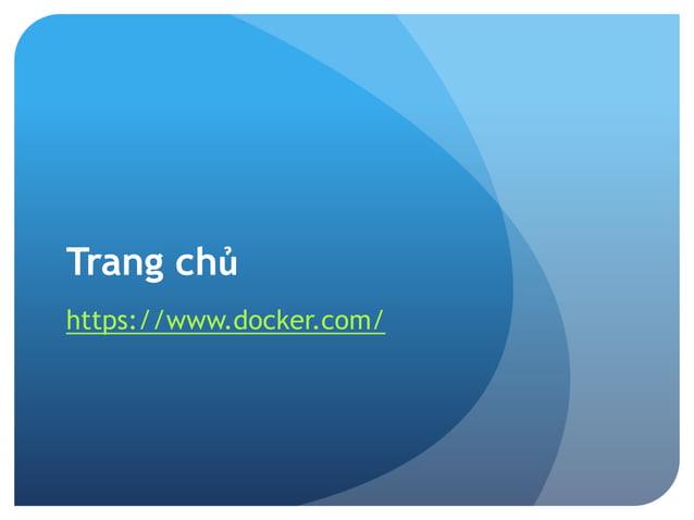 Introduce docker | PPT