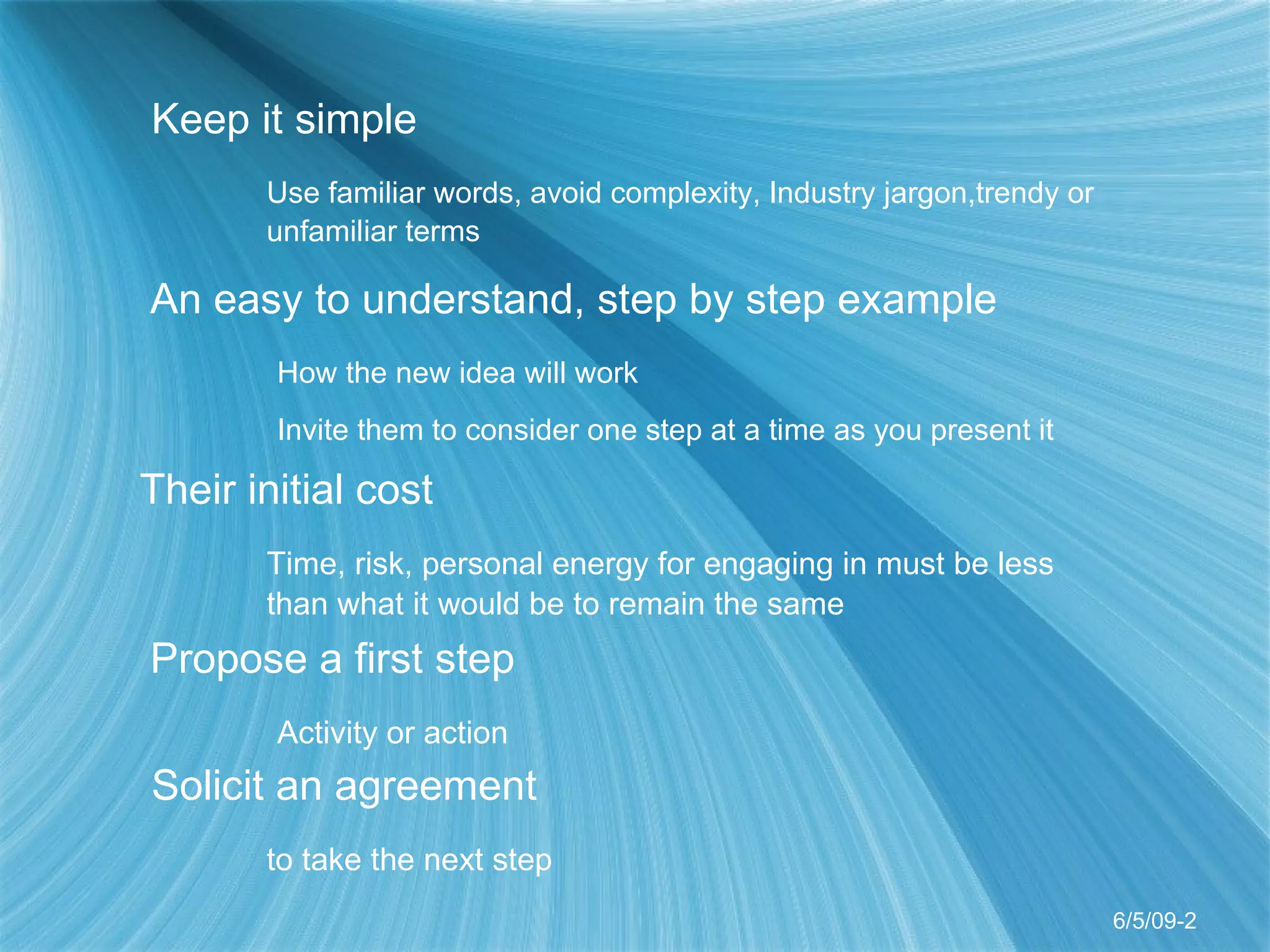 Introducing a new idea | PPT