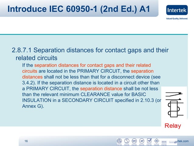 Introduce iec 60950 1 (2nd ed.) a1(for client) | PPT | Physics | Science