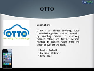 Introduce New Top Gaming Apps | PPT