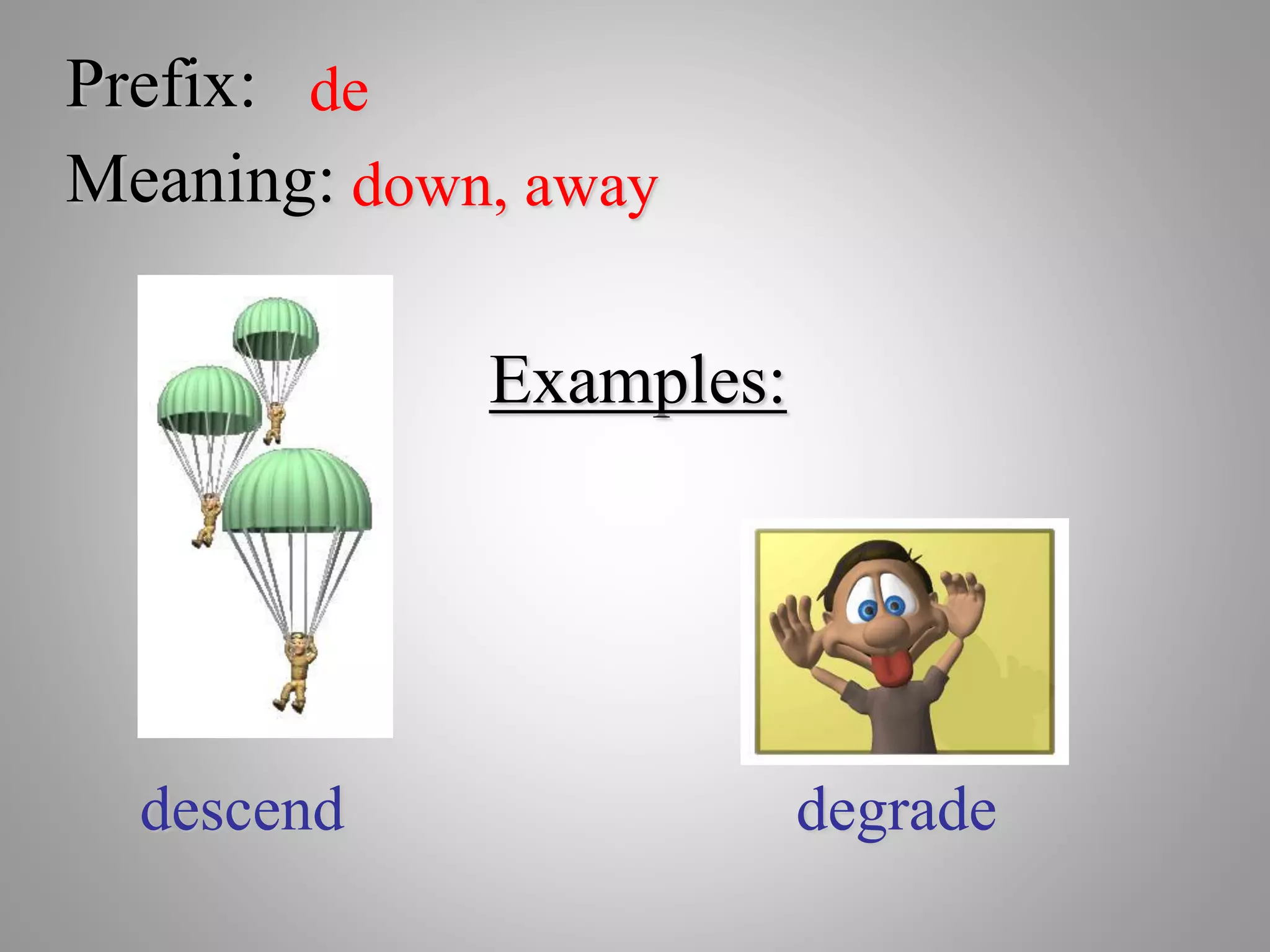 Introduce prefixes suffixes roots affixes power point | PPTX