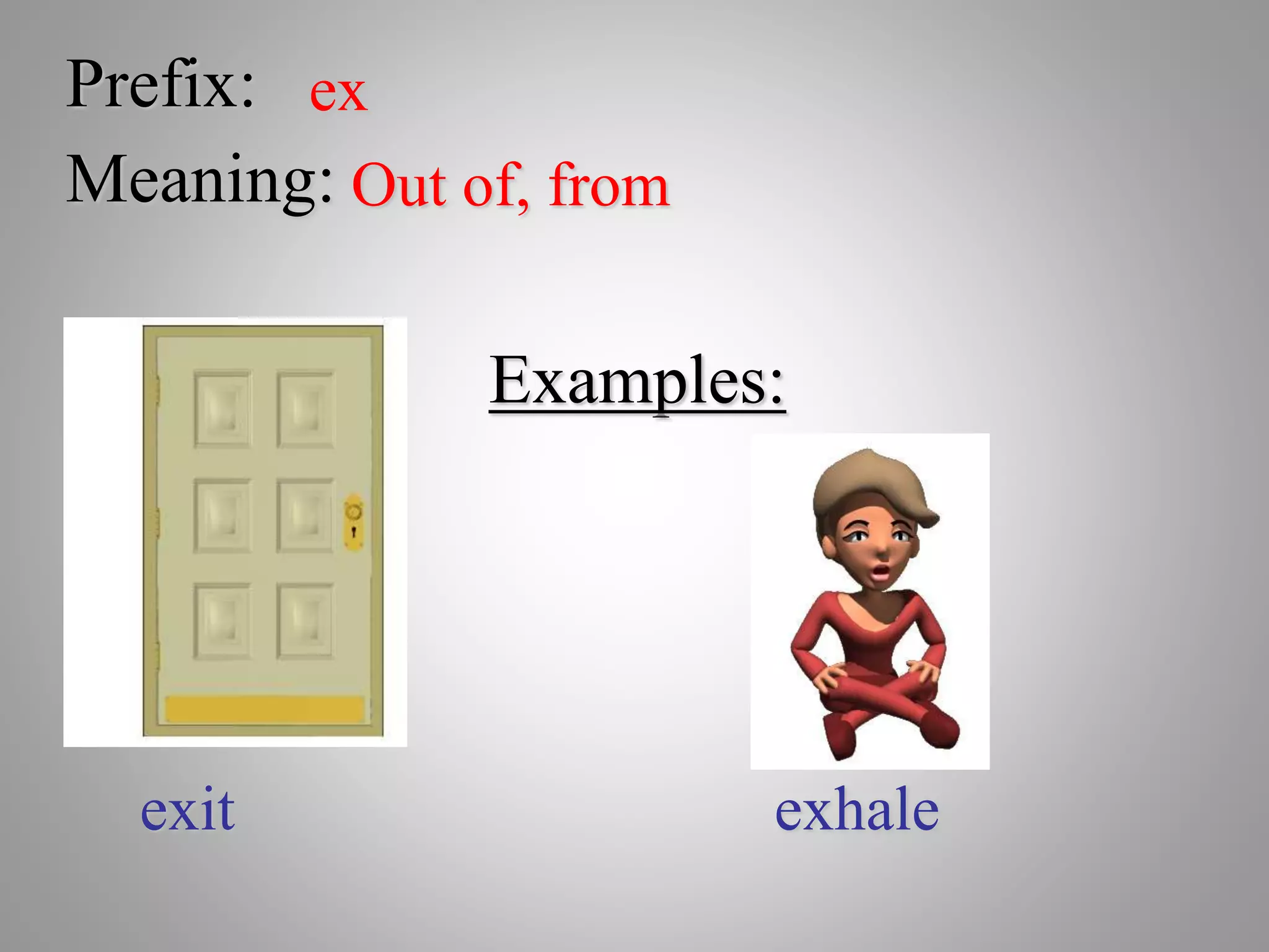 Introduce prefixes suffixes roots affixes power point | PPTX