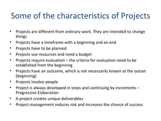 Introduce Project Management | PPT