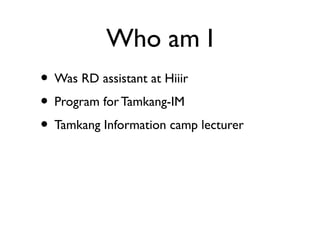 Introduce rails and rubymine | PPT