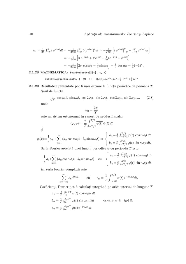 Nicolae Cotfas - Introducere in analiza fourier laplace | PDF