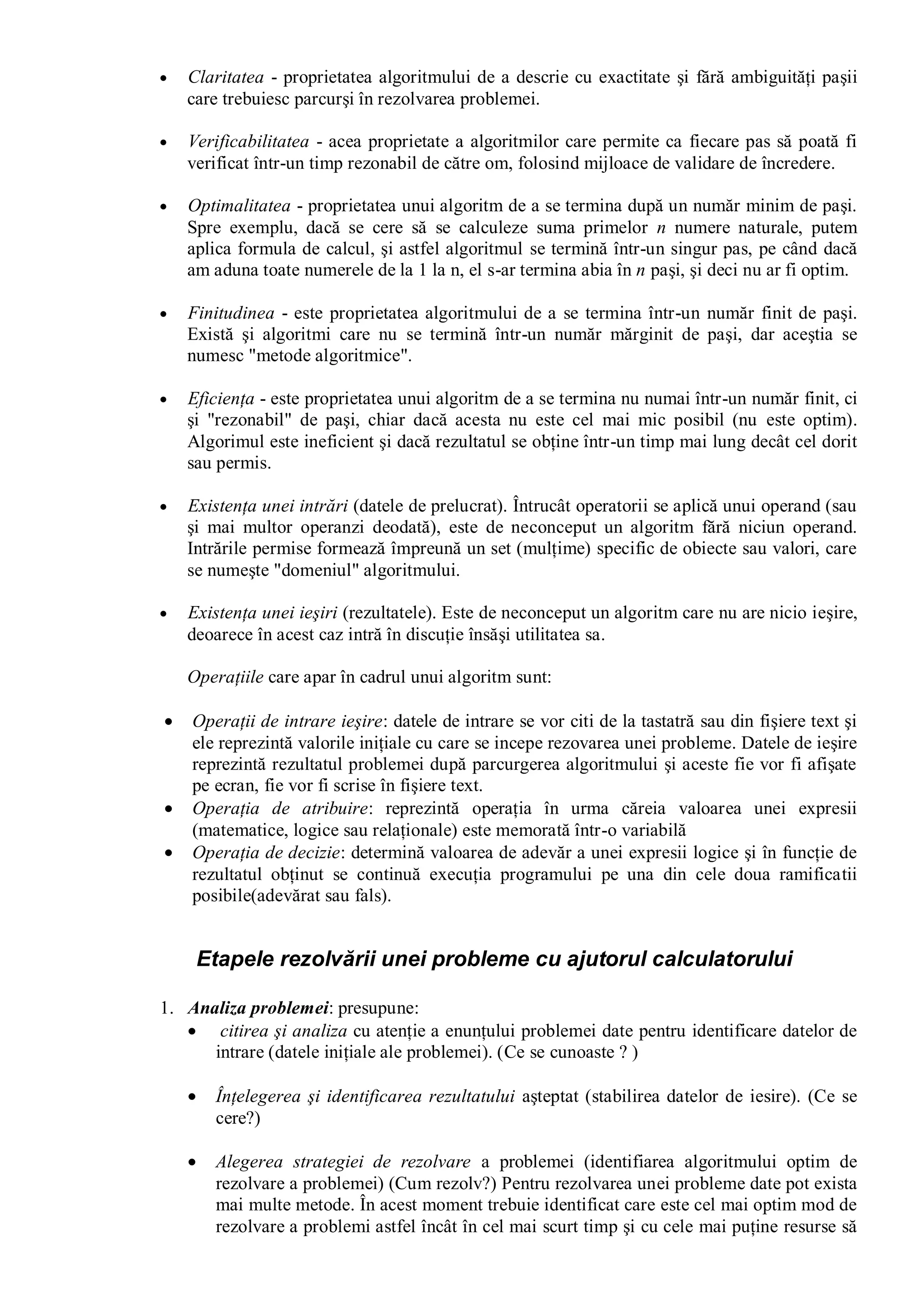 Introducere in informatica | PDF