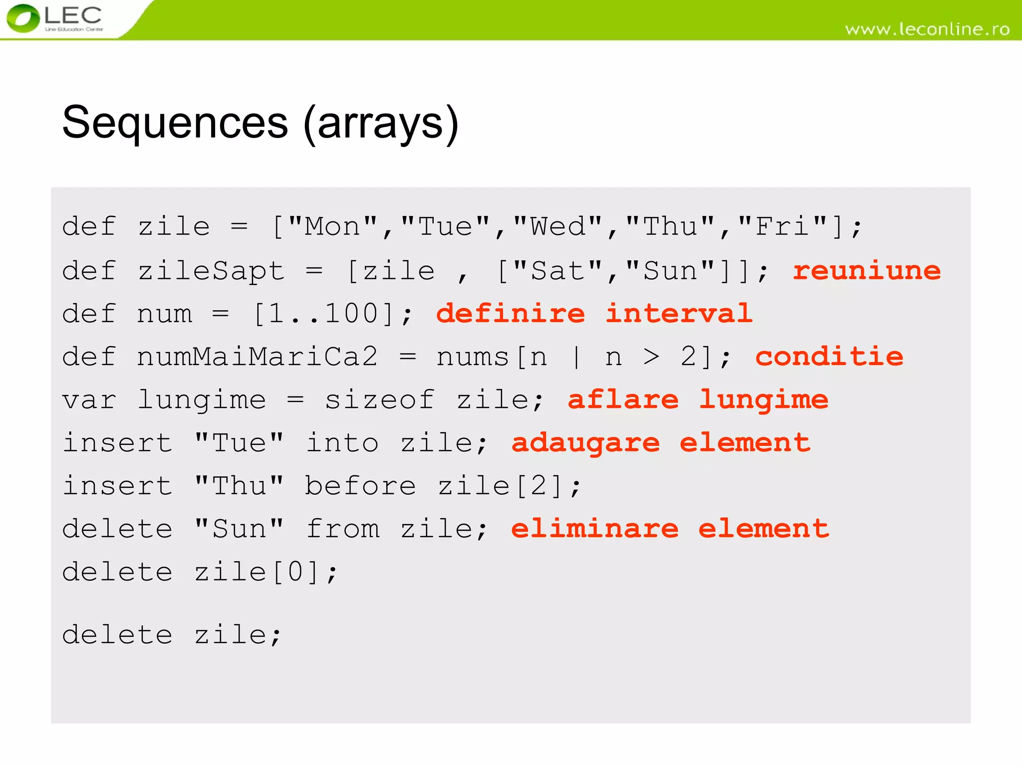 Introducere In Java Jx | PPT