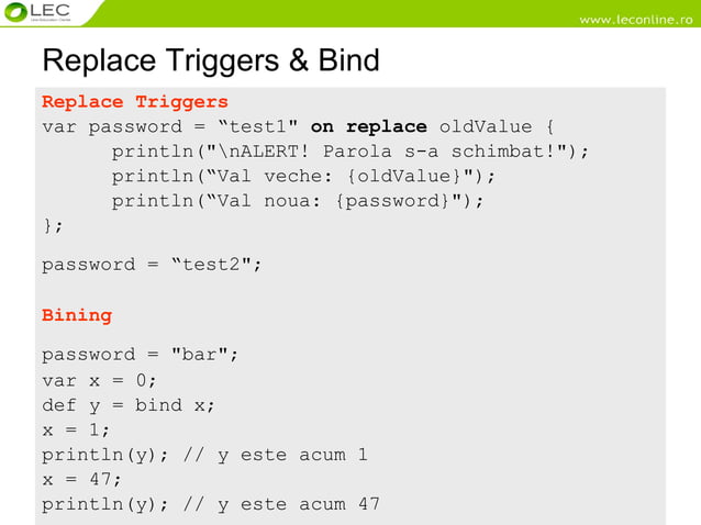 Introducere In Java Jx | PPT