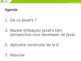 Introducere In Java Jx | PPT