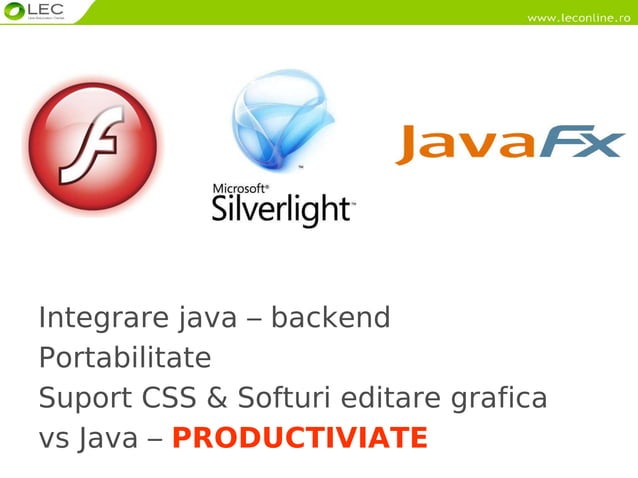 Introducere In Java Jx | PPT