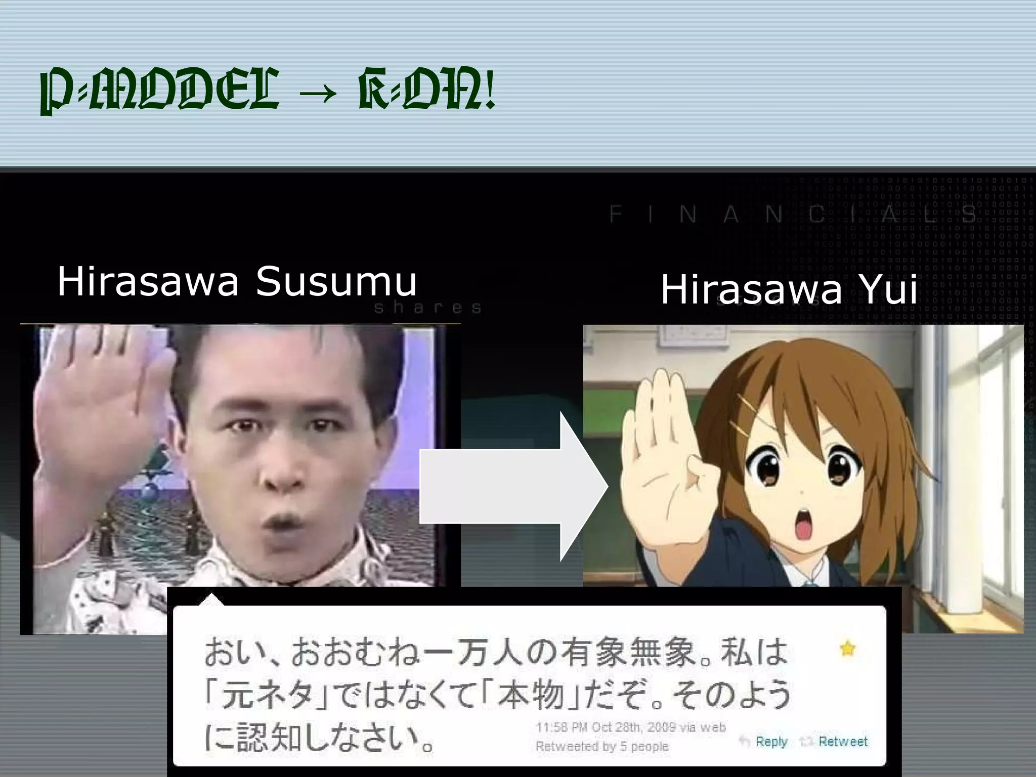Introduces artist susumu hirasawa | PPT