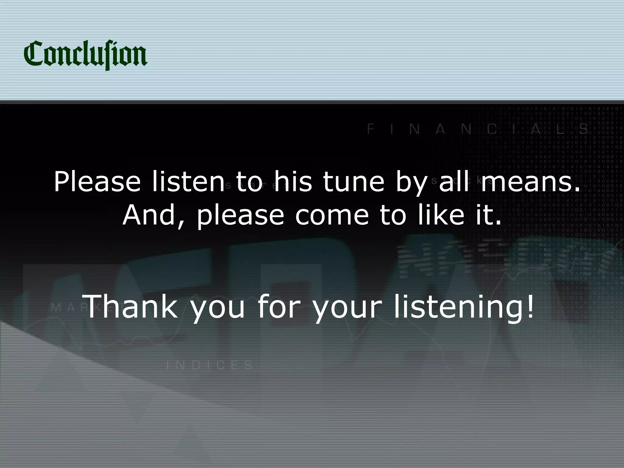 Introduces artist susumu hirasawa | PPT