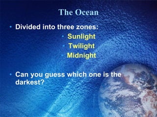 Introduce the Ocean Zones | PPT