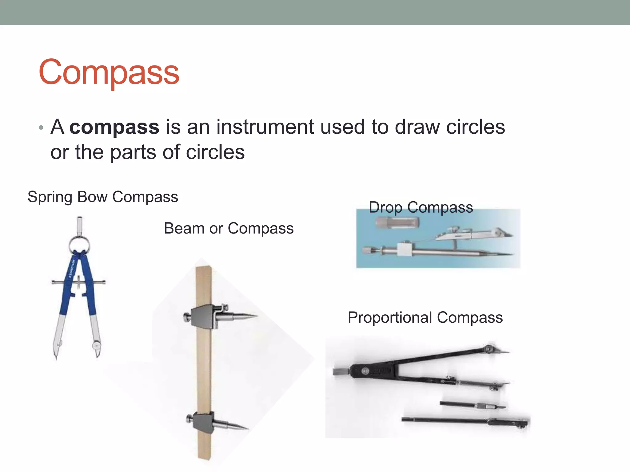 Introduce to Technical drawing & Drg equipment | PPTX