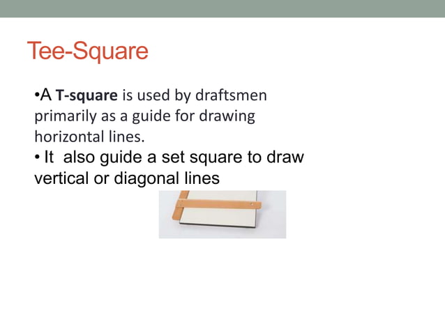 Introduce to Technical drawing & Drg equipment | PPTX