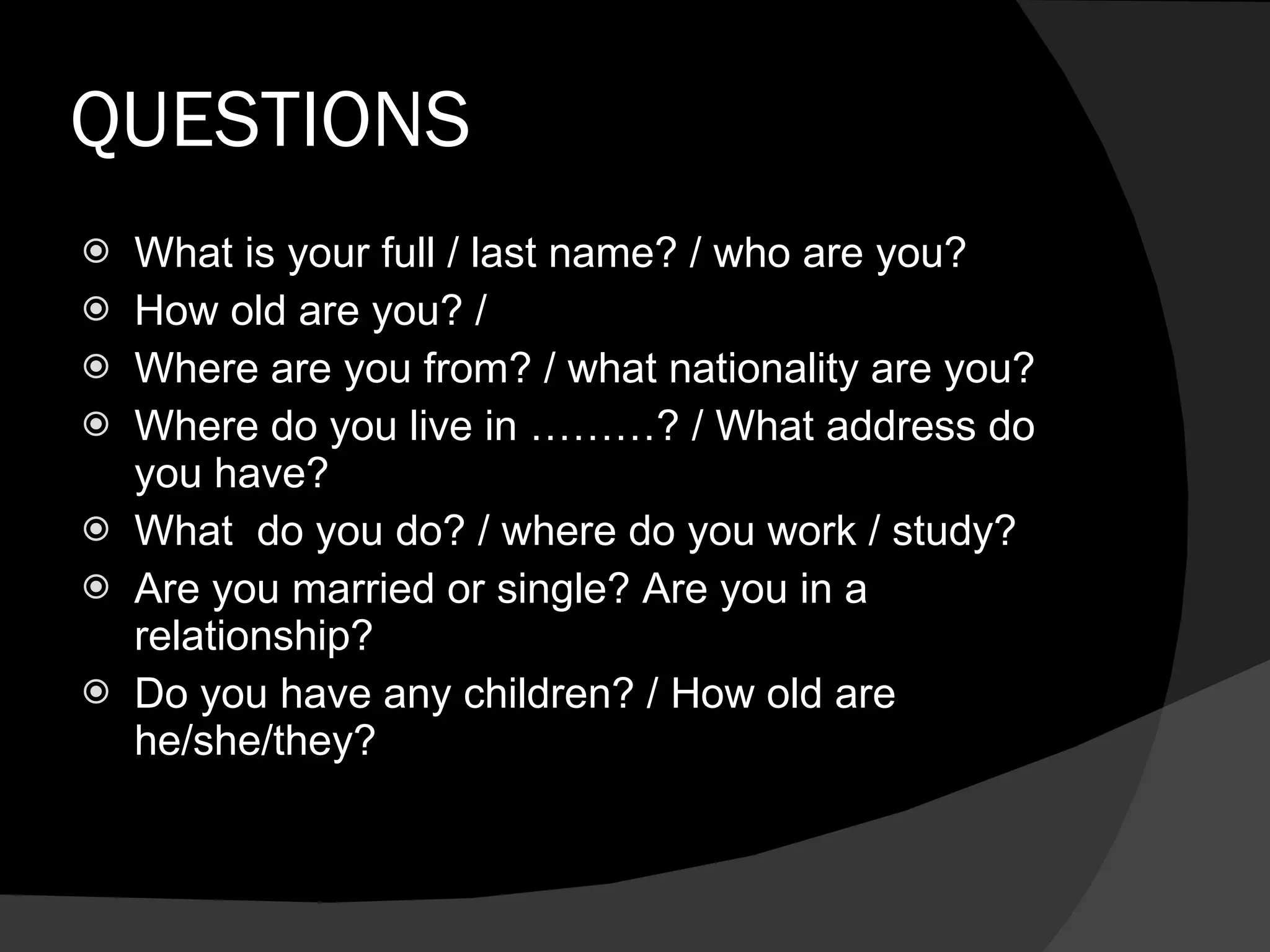 Introduce Yourself | PPT