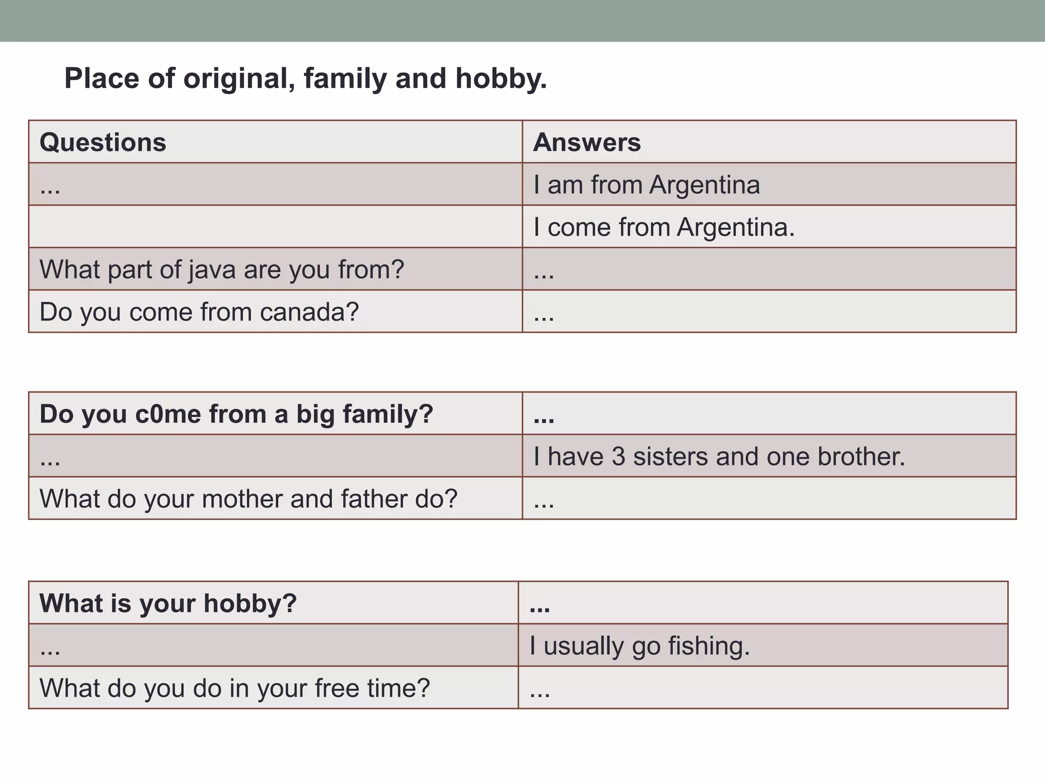 dialogues introducing yourself | PPTX