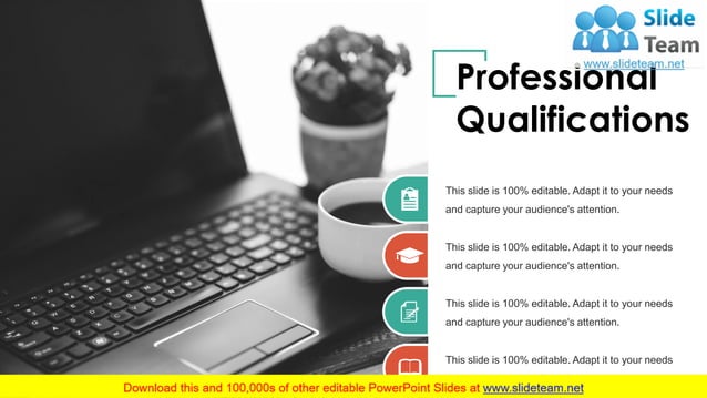 Introduce Yourself Job Application PowerPoint Presentation Slides | PDF