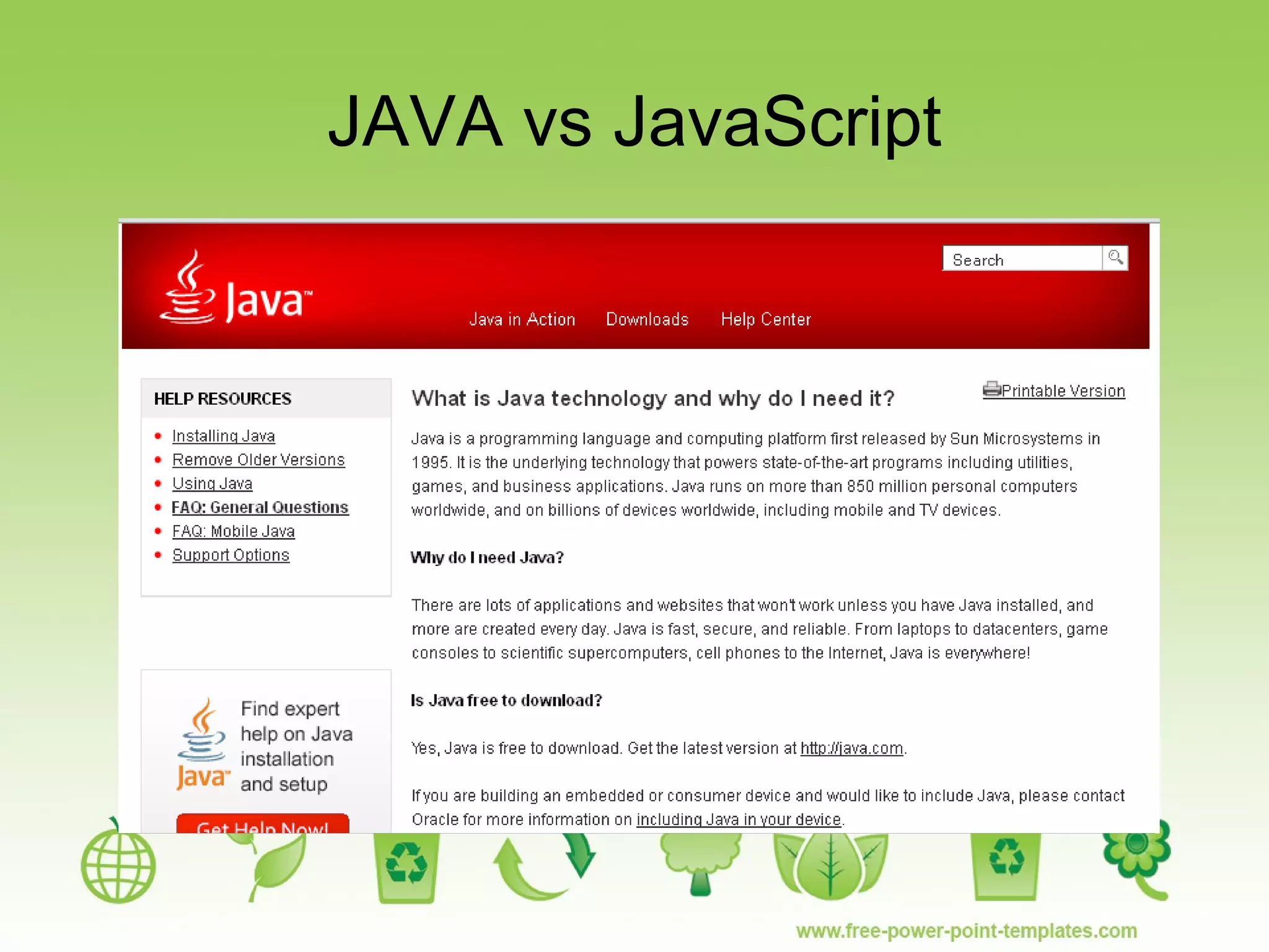 Introducig java | PPT