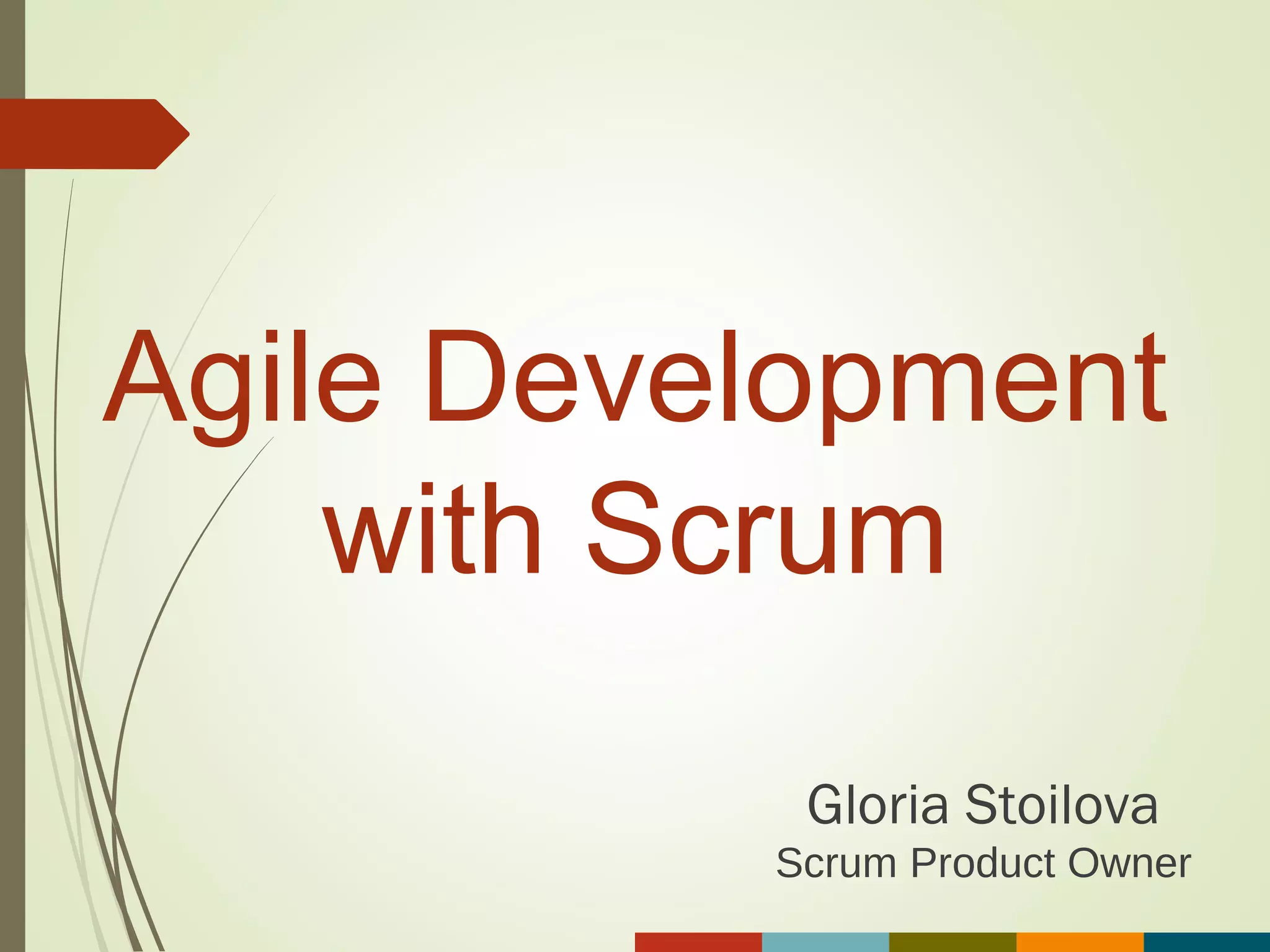 Introducing agile-software-deveopment-with-scrum | PPT
