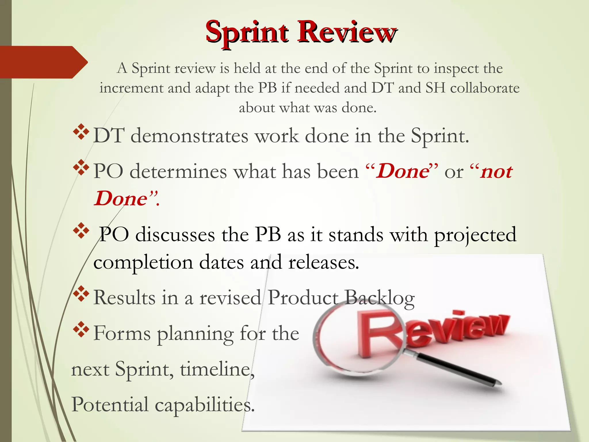 Introducing Agile Software Deveopment With Scrum Ppt