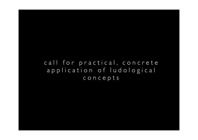 Introducing Applied Ludology: Hands-on Methods for Game Design Research ...