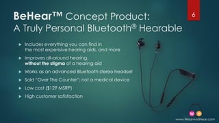 A Wearable for Better Hearing | PDF