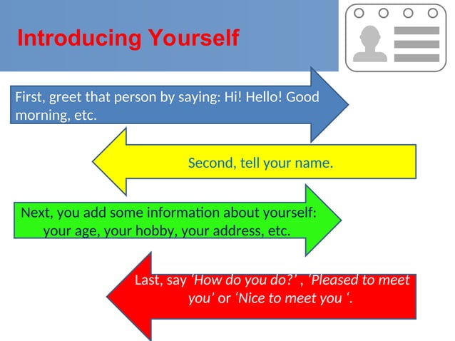 introducing-each-other.ppt for young learner | PPT