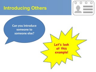introducing-each-other.ppt for young learner | PPT