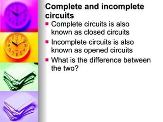 Introducing Electricity | PPT