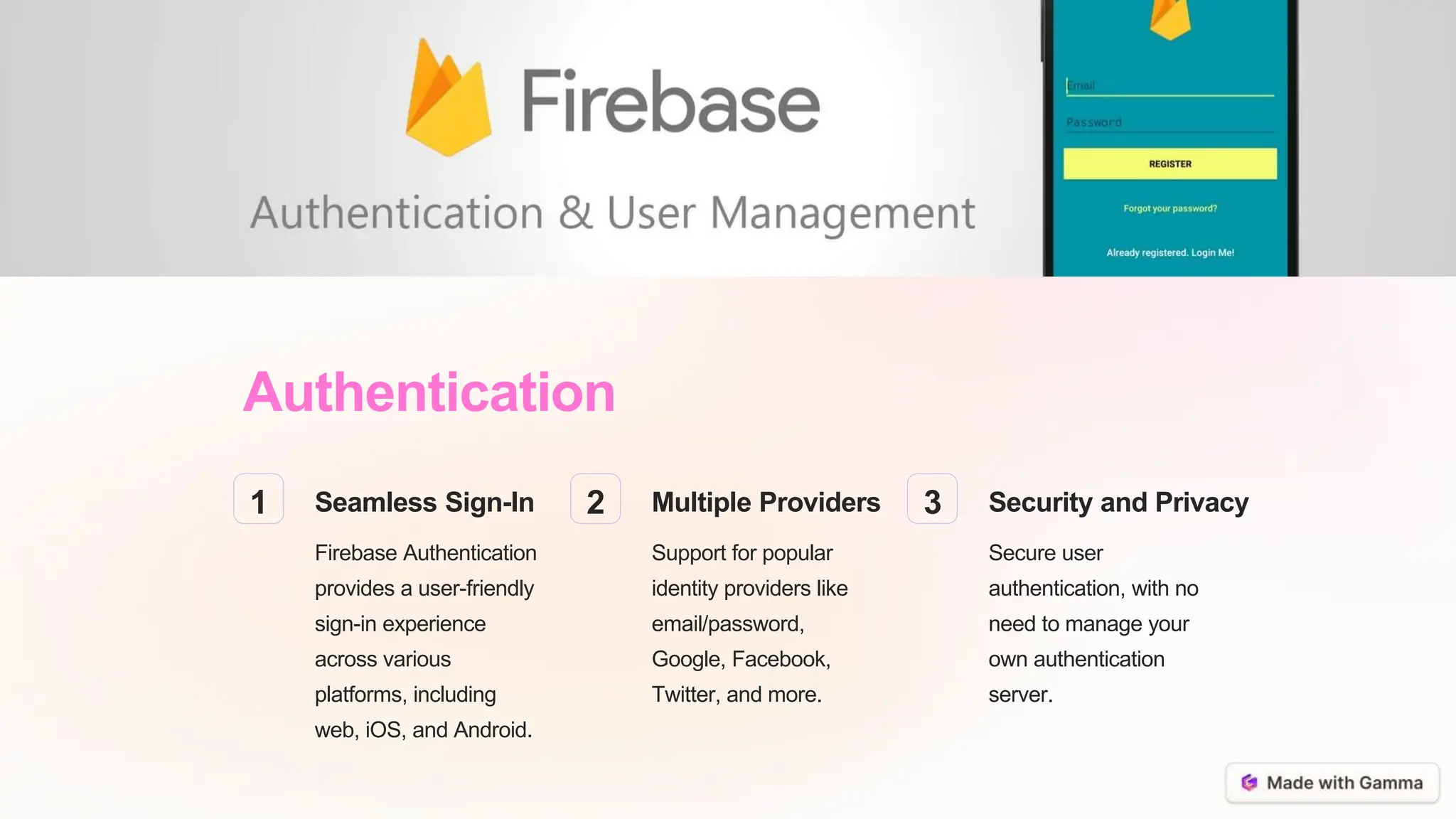 Introducing-Firebase.pptxehehshhdhdhdhdhhd | PPT