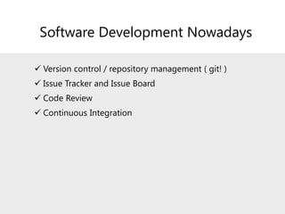 Introducing GitLab (September 2018) | PPT | Free download