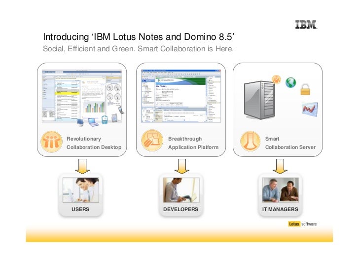 Introducing Ibm Lotus Notes And Domino 8 5